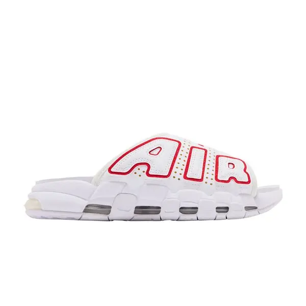 Nike Air More Uptempo Slide - White