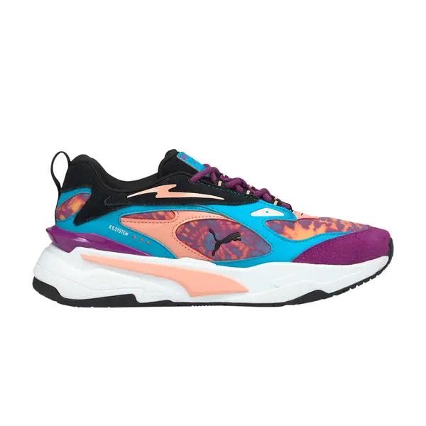 PUMA Rs-fast Tie Dye Athletic Sneakers - Purple