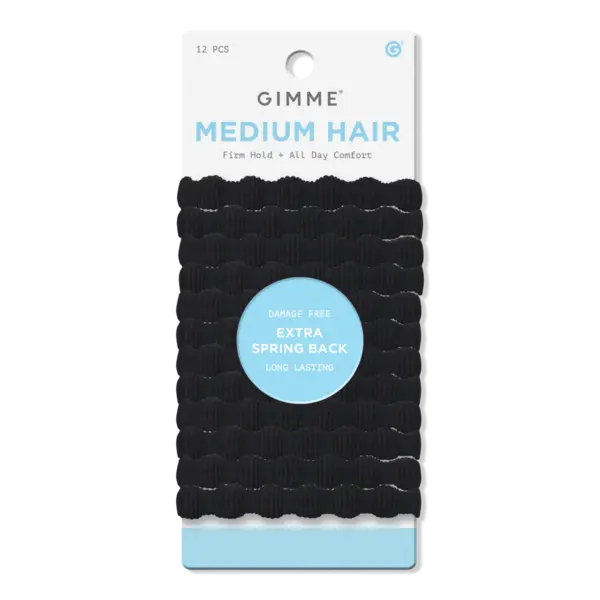 GIMME BEAUTY Extra Spring-back Hair Bands - One-color