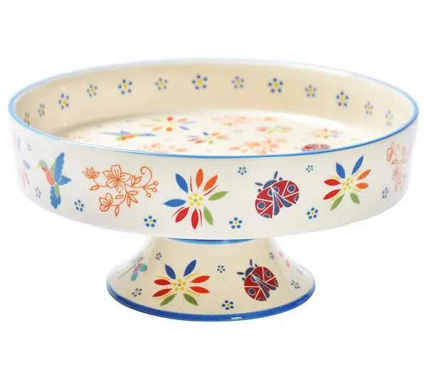 TEMP-TATIONS Deep Dish Cake Stand - One-color