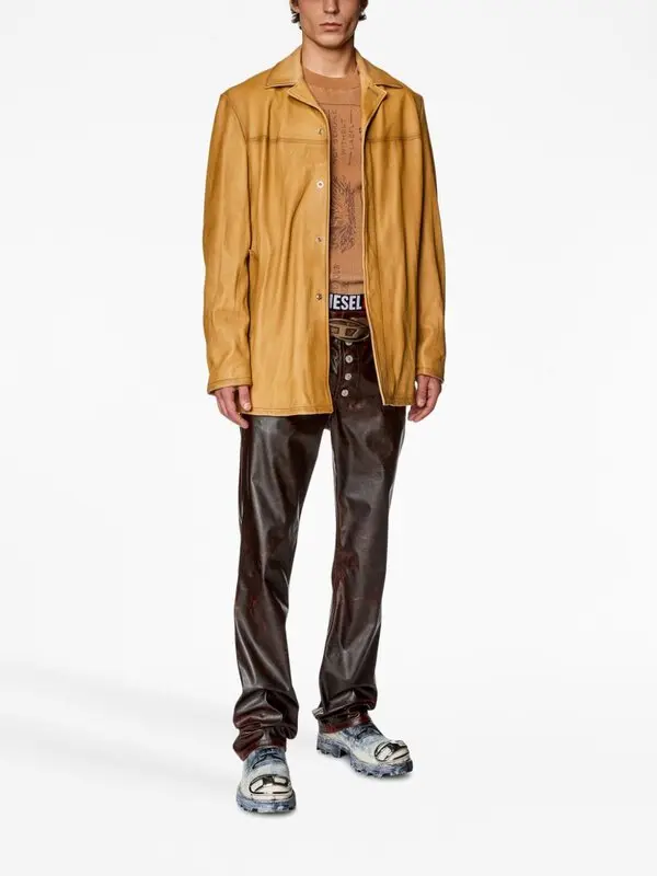 DIESEL® L-nico Leather Jacket