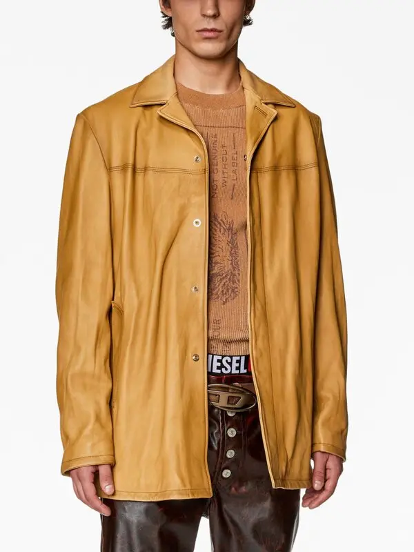 DIESEL® L-nico Leather Jacket