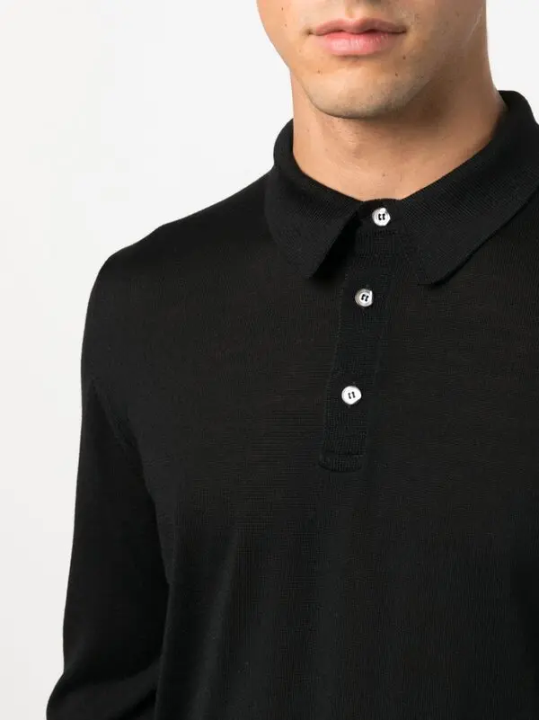 ERALDO Merino-wool Polo Shirt