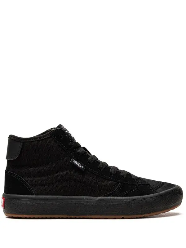 VANS The Lizzie Organic-cotton Sneakers - Black