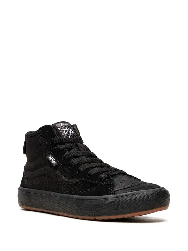 VANS The Lizzie Organic-cotton Sneakers - Black