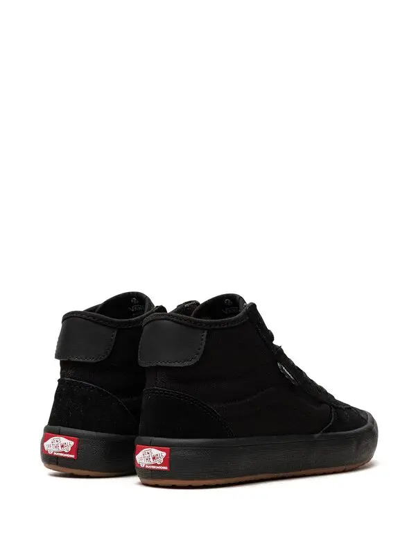 VANS The Lizzie Organic-cotton Sneakers - Black