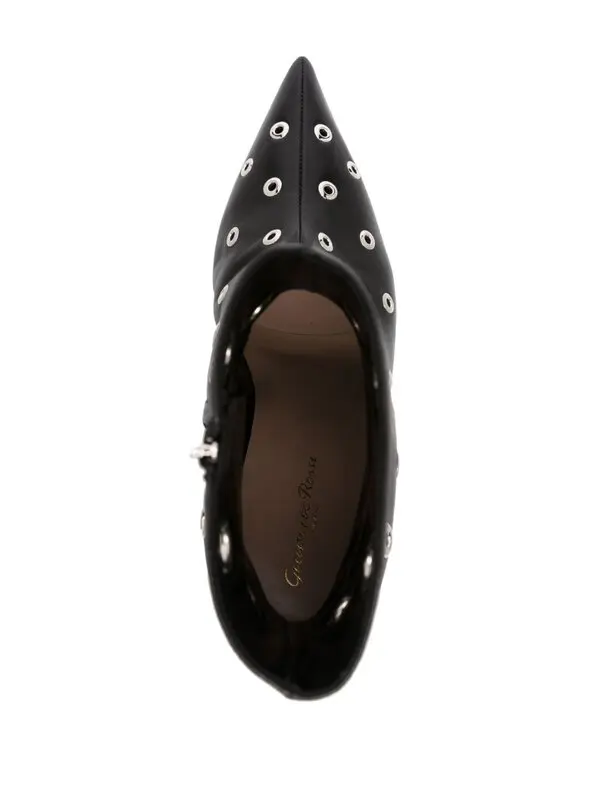 GIANVITO ROSSI 150mm Eyelet-embellished Ankle Boots