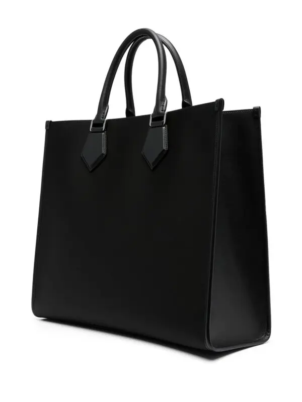 Dolce & Gabbana Logo-embossed Tote Bag - Black