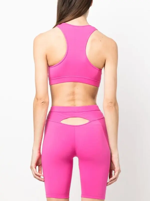 Dsquared2 Icon Cut-out Sports Bra