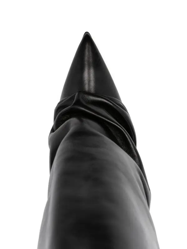 LE SILLA 120mm Pointed-toe Boots - Black
