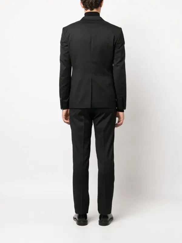 Tagliatore Single-breasted Three-piece Suit - Black