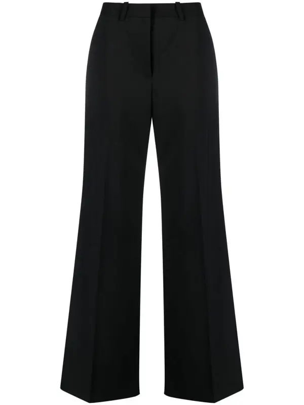 MARINE SERRE Wide-leg Tailored Trousers