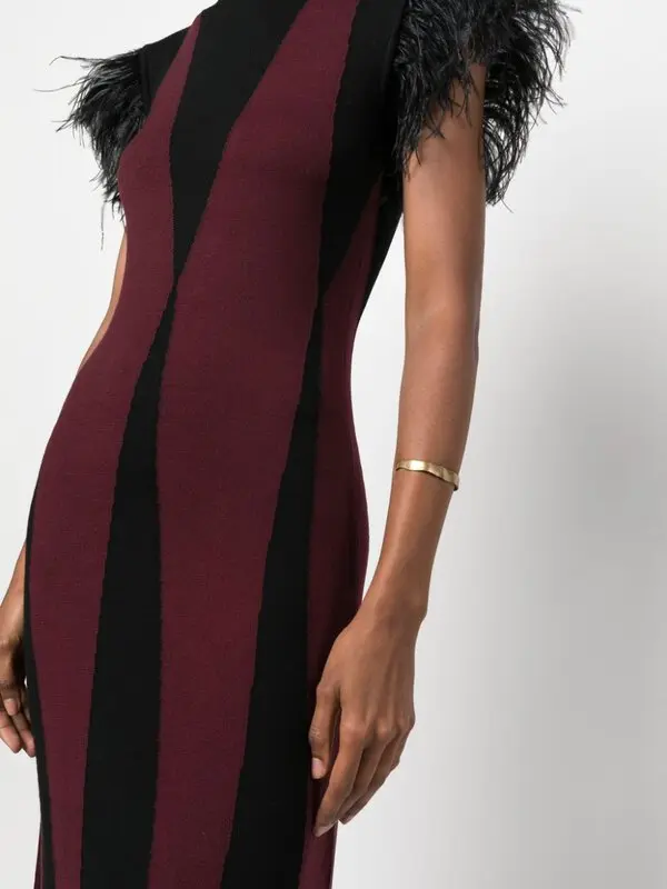 harlequin red dress Harlequin Red and Black Long Sleeve Skater Dress