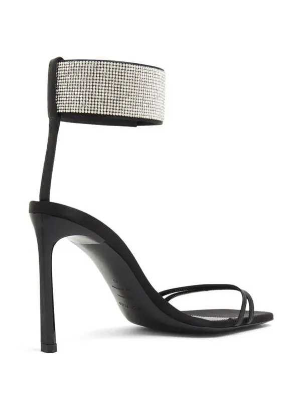 SERGIO ROSSI Sr Paris Rhinestone-embellished Sandals