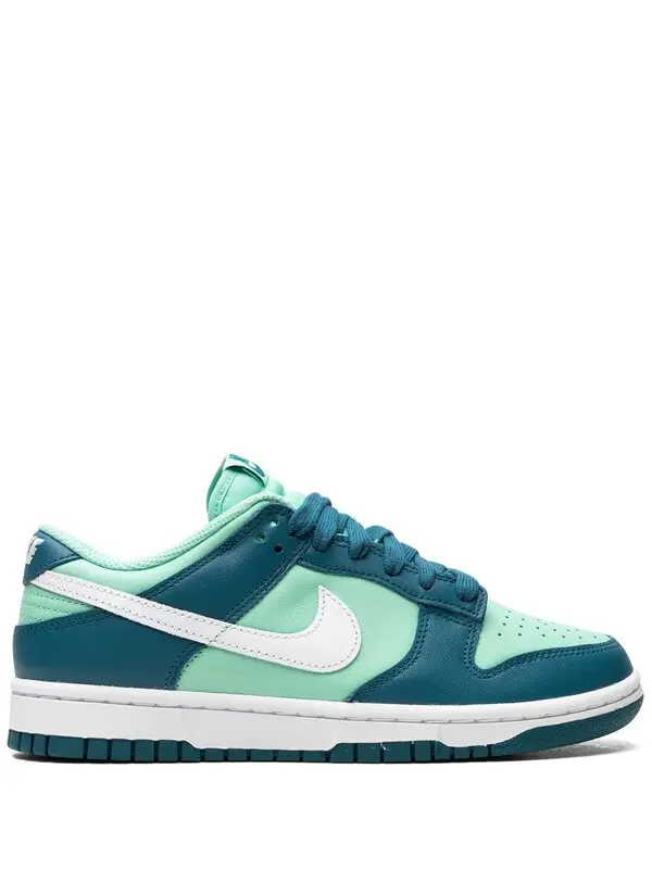 Nike Dunk Low Geode Teal Sneakers - Blue