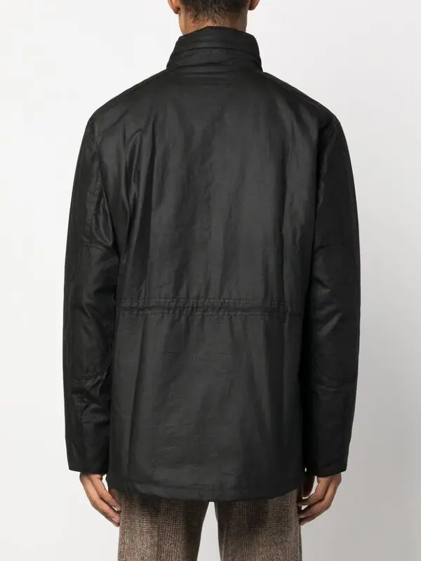 Barbour Sapper Wax-finish Jacket - Black
