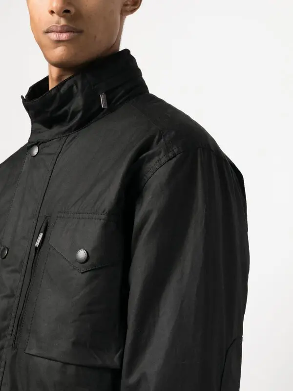 Barbour Sapper Wax-finish Jacket - Black