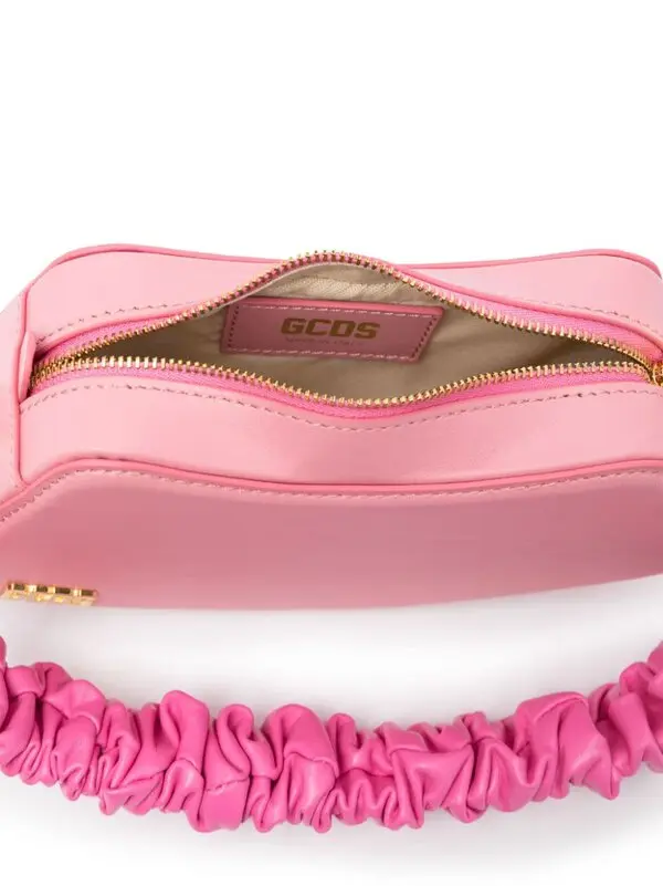Gcds Comma Shoulder Bag - Pink
