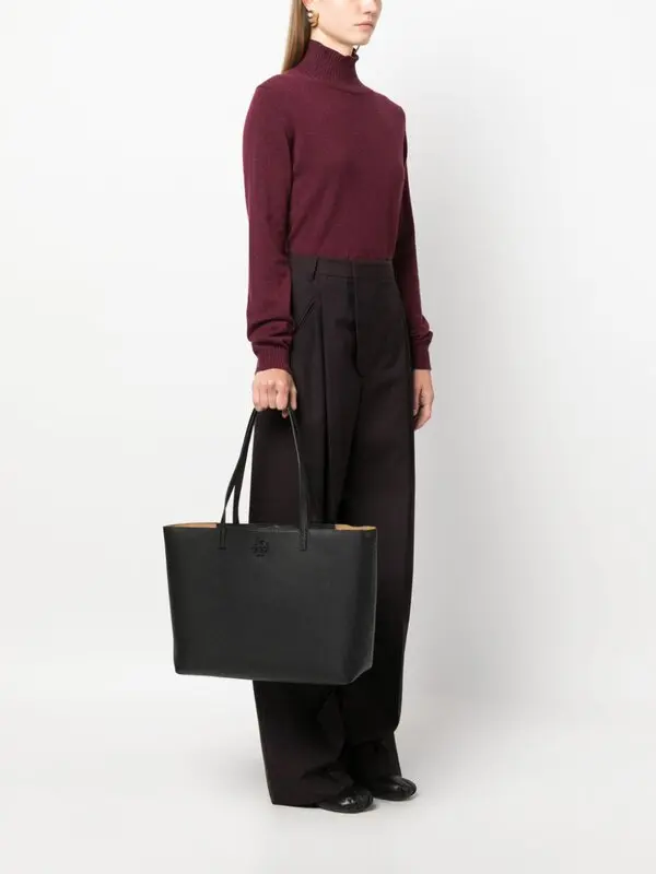 Tory Burch Mcgraw Leather Tote Bag