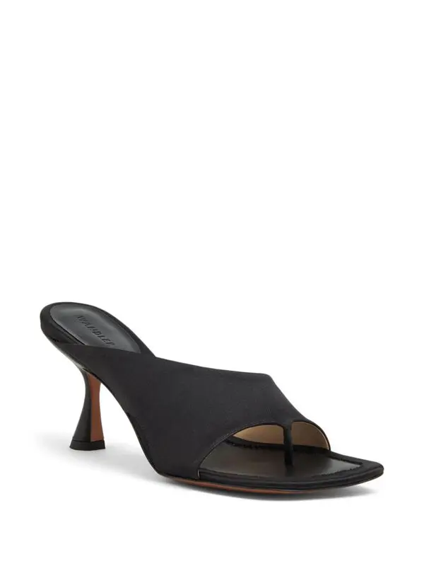 WANDLER Julio 80mm Cut-out Detail Leather Mules
