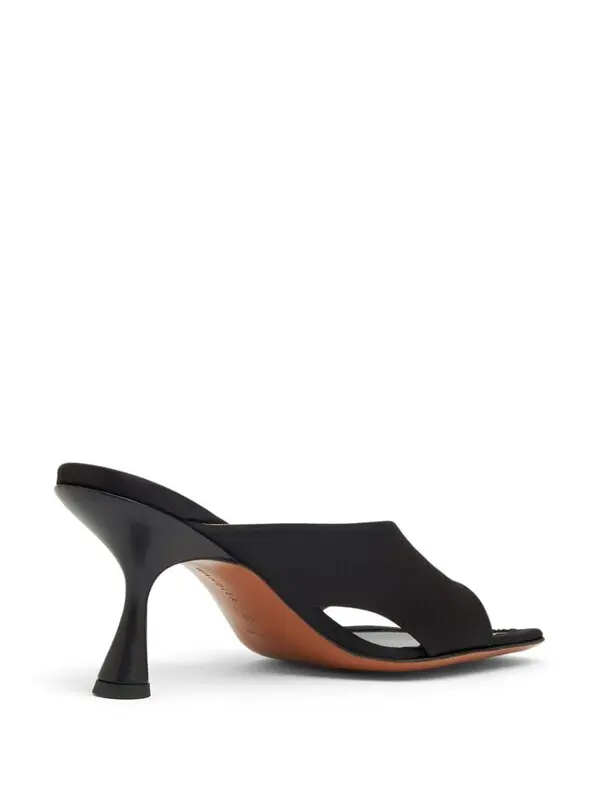 WANDLER Julio 80mm Cut-out Detail Leather Mules