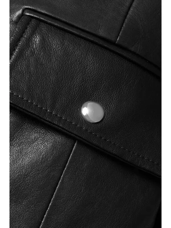 Khaite Laybin Leather Jacket