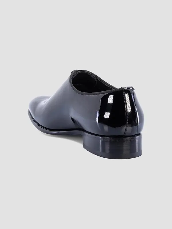 Santoni Patent Leather Oxfords