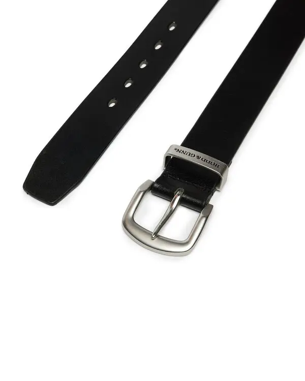 Rodd & Gunn Farmlands Leather Belt - Black