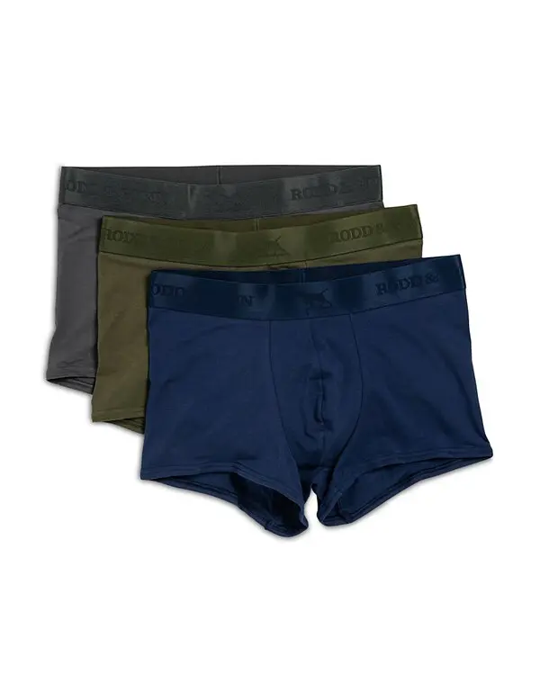 Rodd & Gunn Big Gunn's Boxer Trunks, Pack Of 3 - Multi