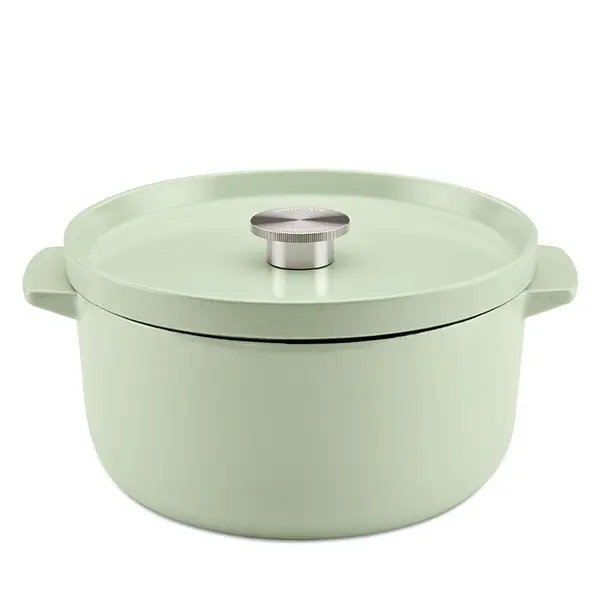 KITCHENAID Anolon 6 Qt Cast Iron Covered Dutch Oven - Green