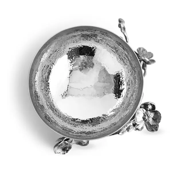 Michael Aram Black Orchid Caviar Dish And Spoon