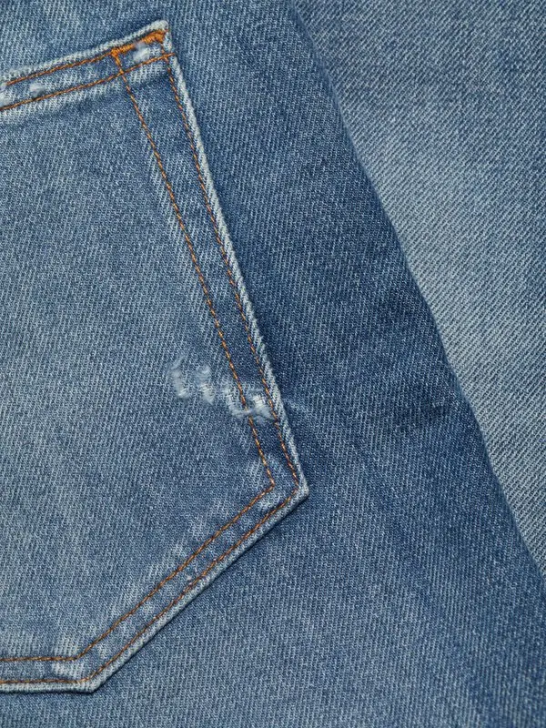 EB DENIM Low-rise Straight-leg Jeans