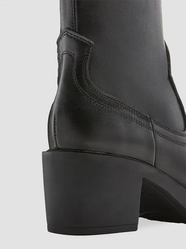 La Canadienne Parks 63mm Leather Block Heel Boots