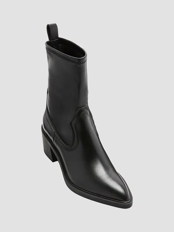 La Canadienne Parks 63mm Leather Block Heel Boots
