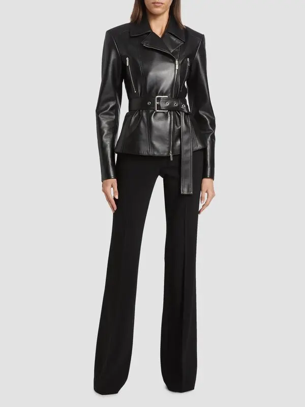 Michael Kors Haylee Flare Trousers - Black