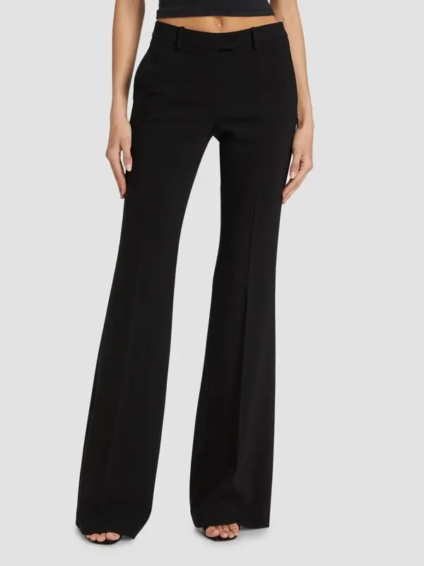 Michael Kors Haylee Flare Trousers - Black