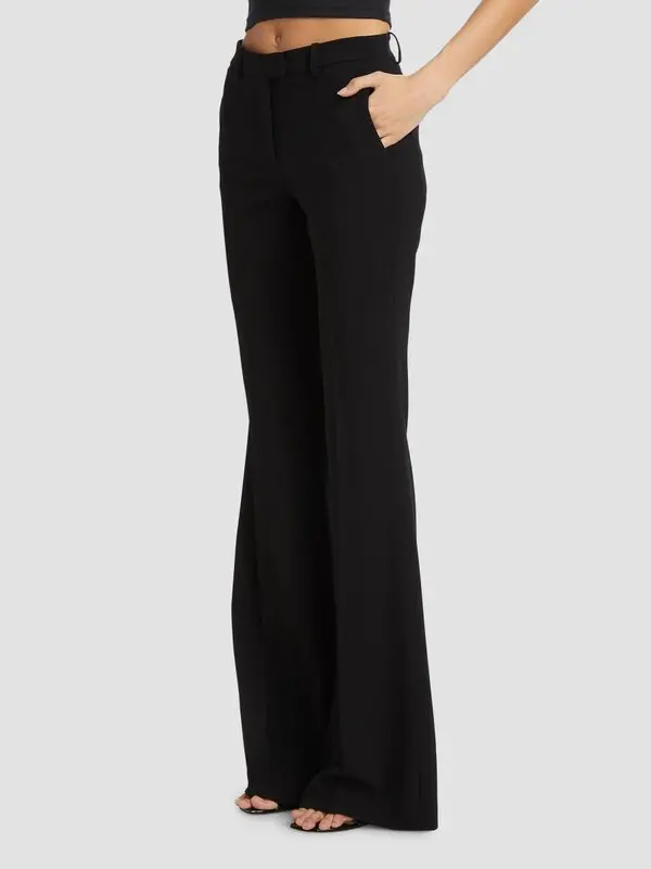Michael Kors Haylee Flare Trousers - Black