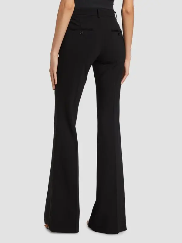 Michael Kors Haylee Flare Trousers - Black
