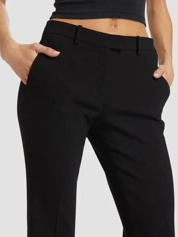 Michael Kors Haylee Flare Trousers - Black