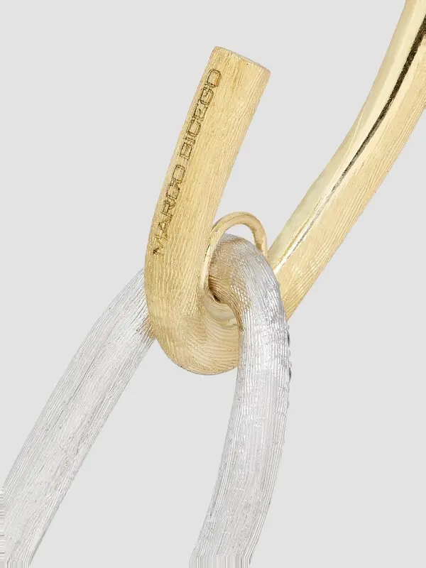 Marco Bicego Jaipur Link Two-tone 18k & 1.07 Tcw Diamond Drop Earrings