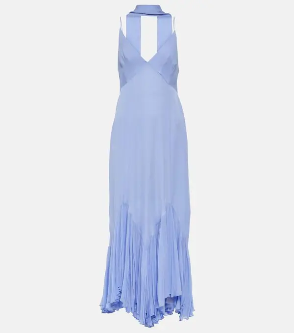 Khaite Candita Silk Maxi Dress