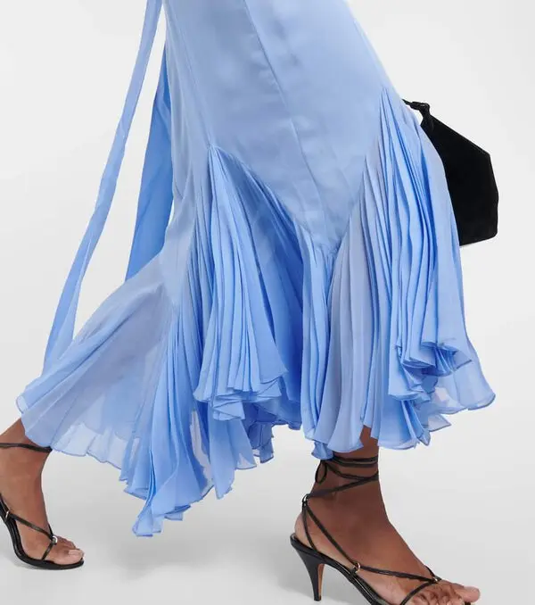 Khaite Candita Silk Maxi Dress