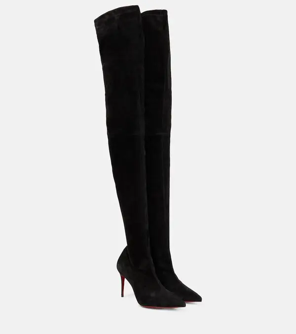 CHRISTIAN LOUBOUTIN Kate Botta 85 Over-the-knee Boots - Black