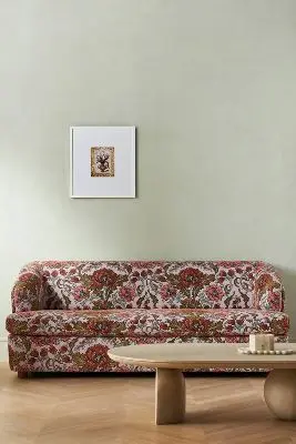 Anthropologie Jyl Woven Athena Sleeper Sofa