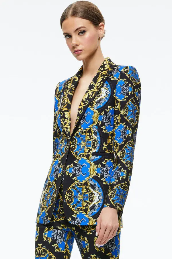 Alice + Olivia Breann Fitted Blazer