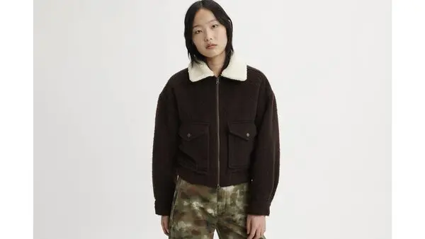 LEVI'S Baby Bubble Wool Sherpa Trucker Jacket