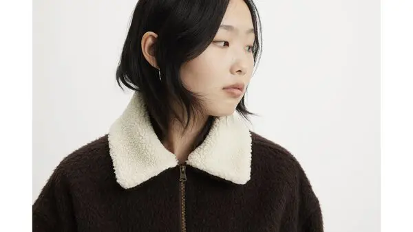 LEVI'S Baby Bubble Wool Sherpa Trucker Jacket
