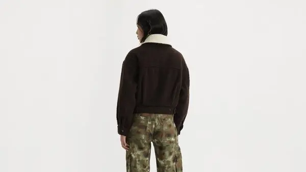 LEVI'S Baby Bubble Wool Sherpa Trucker Jacket