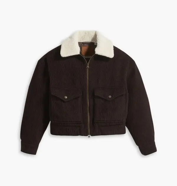 LEVI'S Baby Bubble Wool Sherpa Trucker Jacket