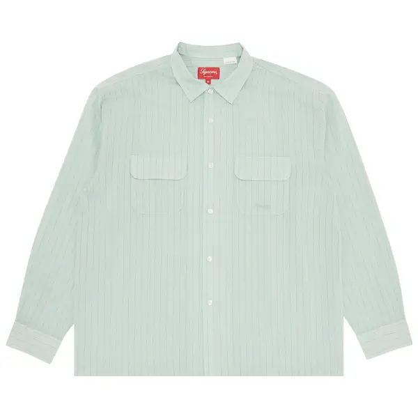 Supreme Pinstripe Linen Shirt